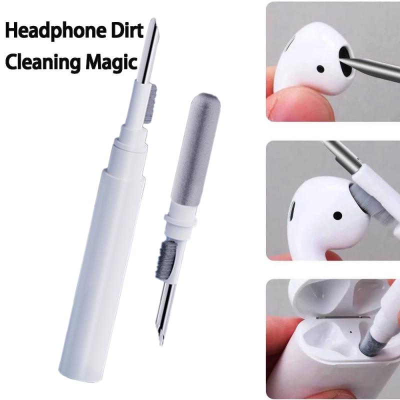24h Ship- Cleaner Set Bluetooth Earbud Cleaning Pen Headset Case ...