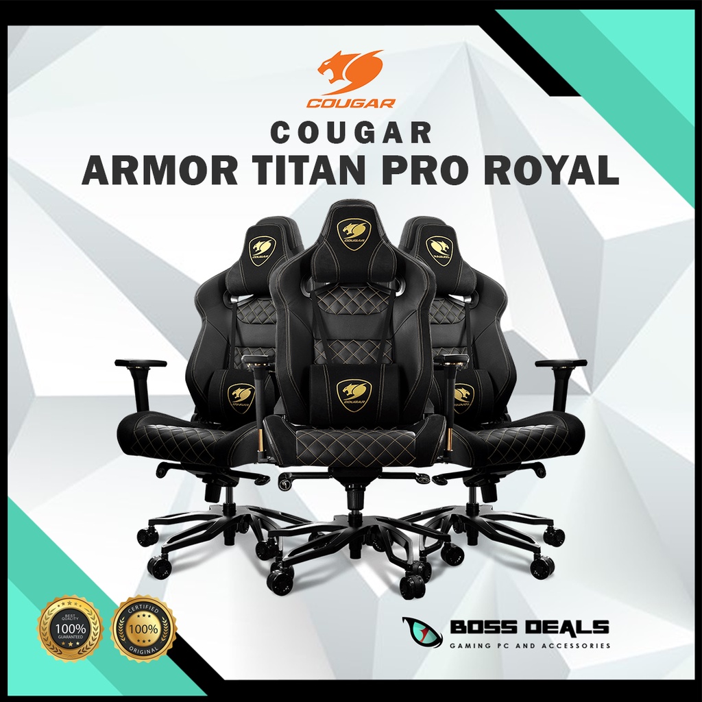 COUGAR ARMOR TITAN PRO ROYAL GAMING CHAIR | Shopee Philippines