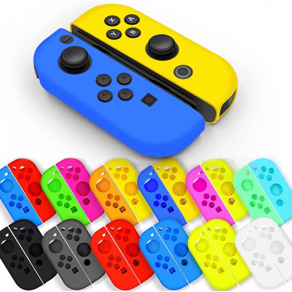Soft Silicone Case Anti-Slip Shell Cover Replacement for Nintendo ...