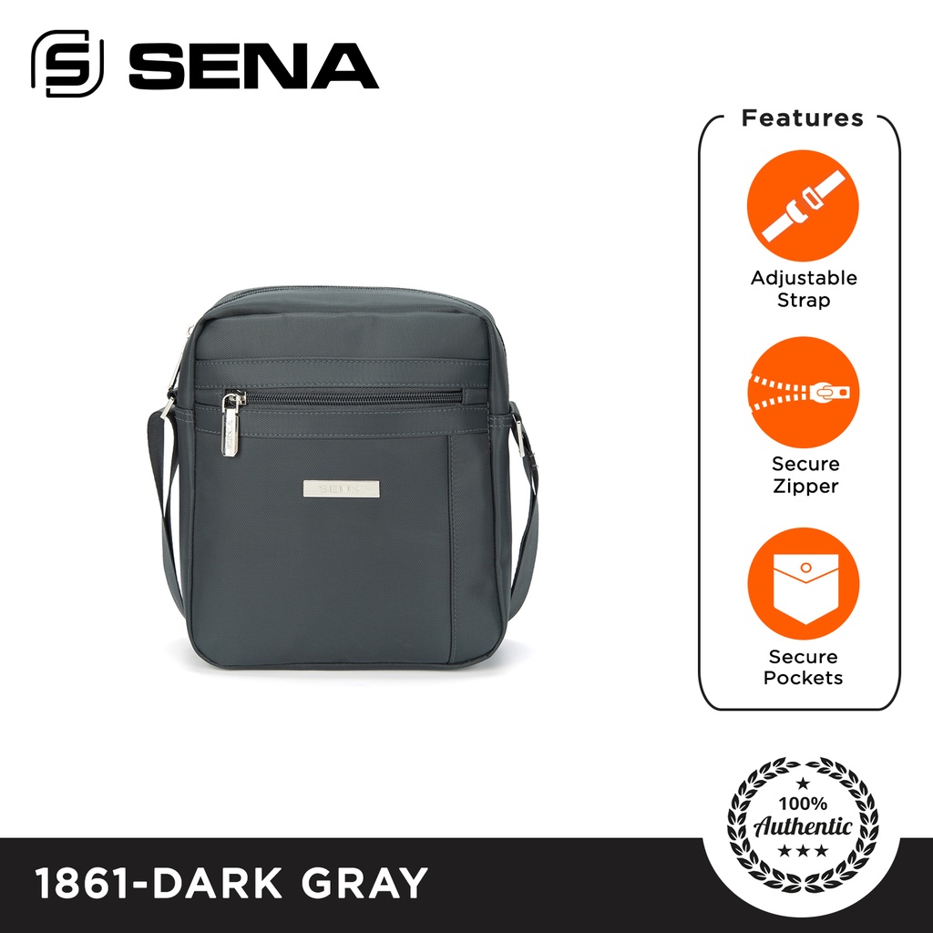 SENA-1861 Crossbody Bag Plain | Shopee Philippines