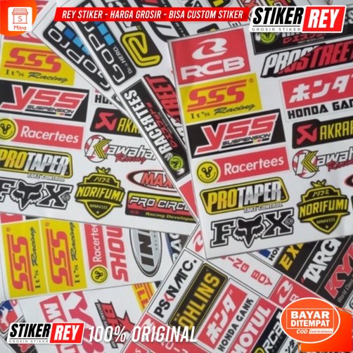 Sale Of RACING PACK Stickers, Aesthetic Stickers, RACING Sponge ...