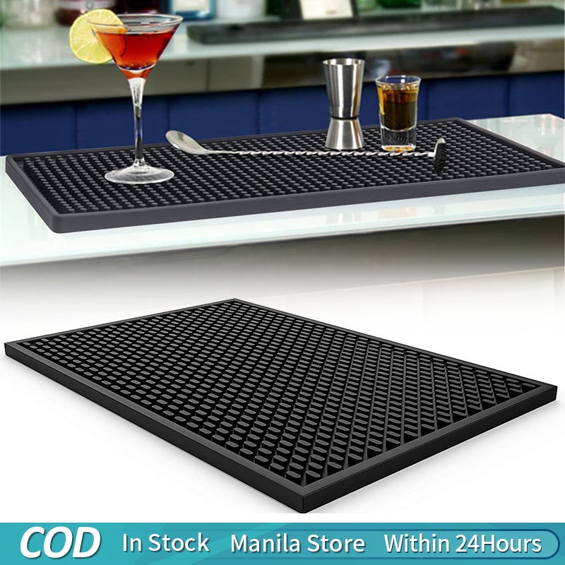 Bar Mat Anti-slip Rubber Mats Thickened Pvc Rubber Shock absorbers Bar ...