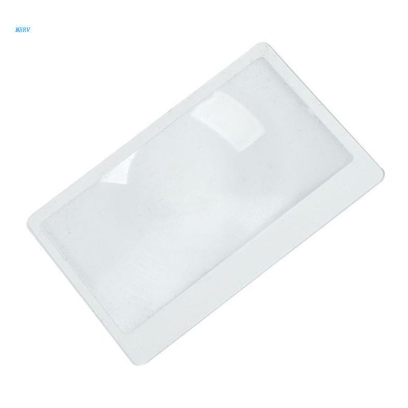 NERV Portable Pocket Wallet Credit Card Sized Magnifying Glass 3X ...