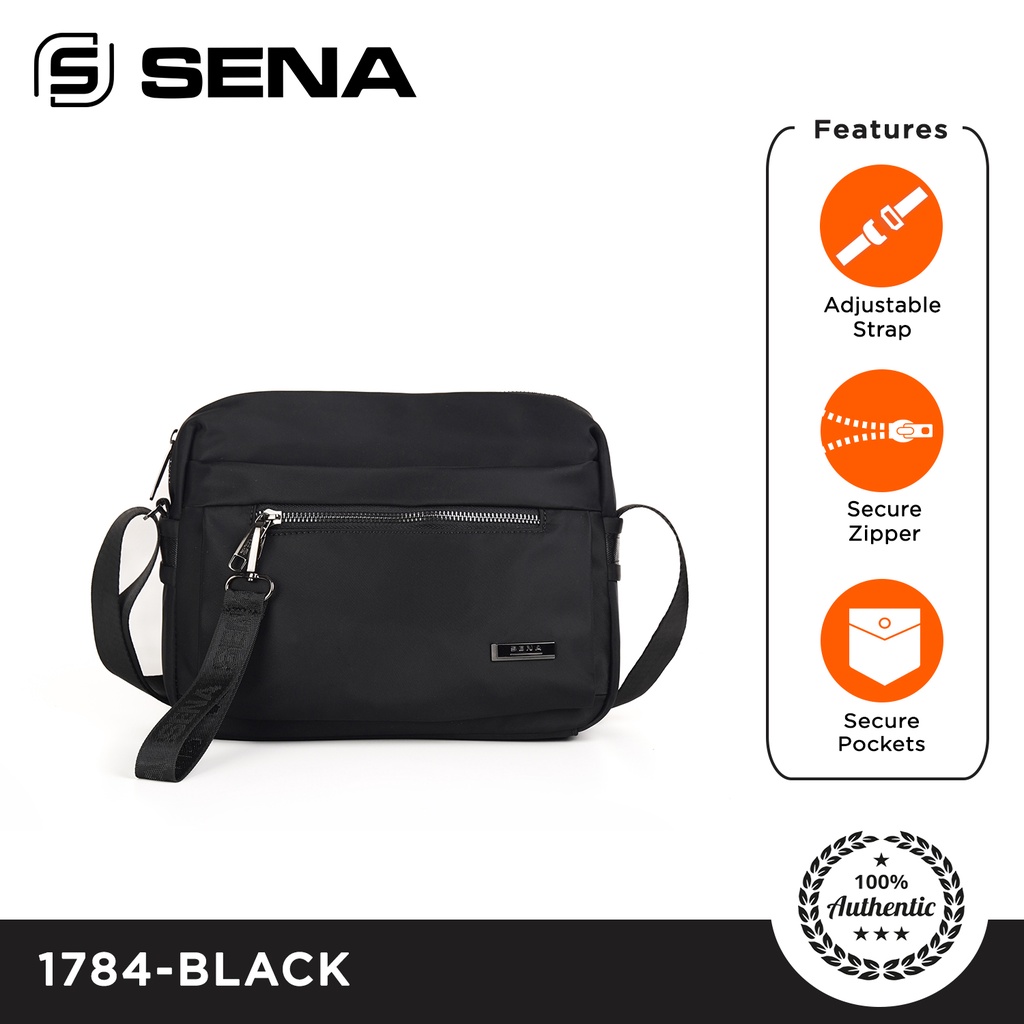 SENA-1784 Crossbody Bag Plain | Shopee Philippines