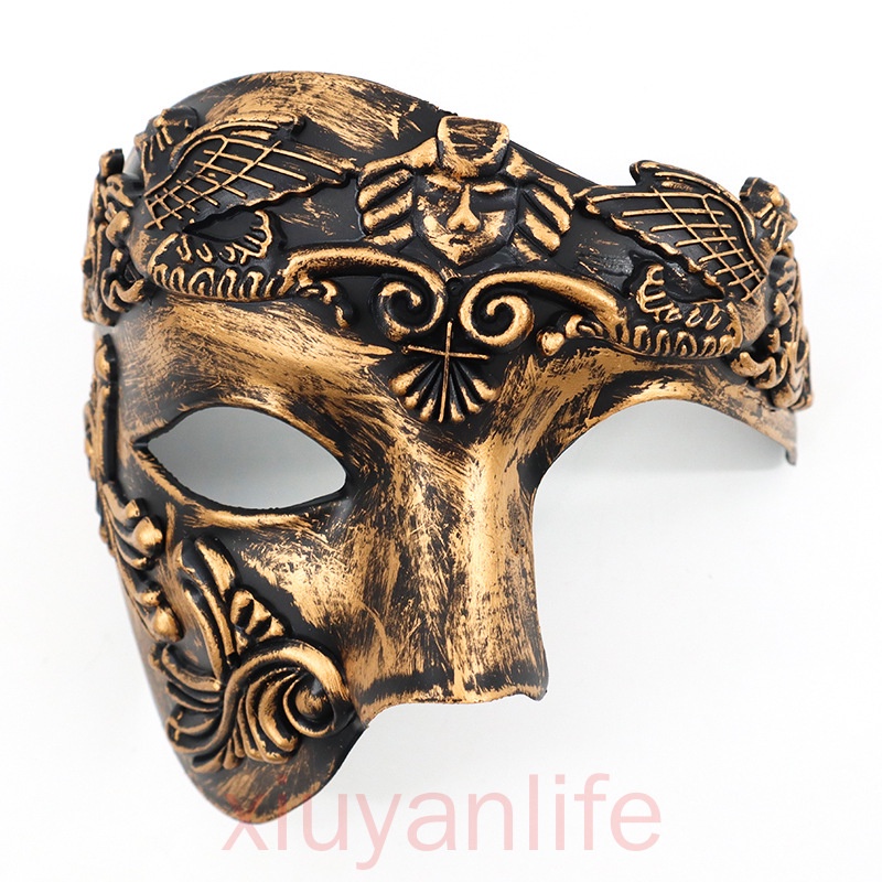 Halloween Cosplay Venice Egyptian Men Mask Ancient Greece Roman ...