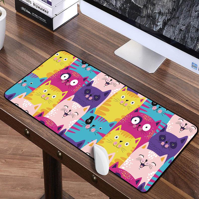 Game Mouse Mat Keyboard Pad Deskmat Pc Accessories Gamer Large Mousepad ...