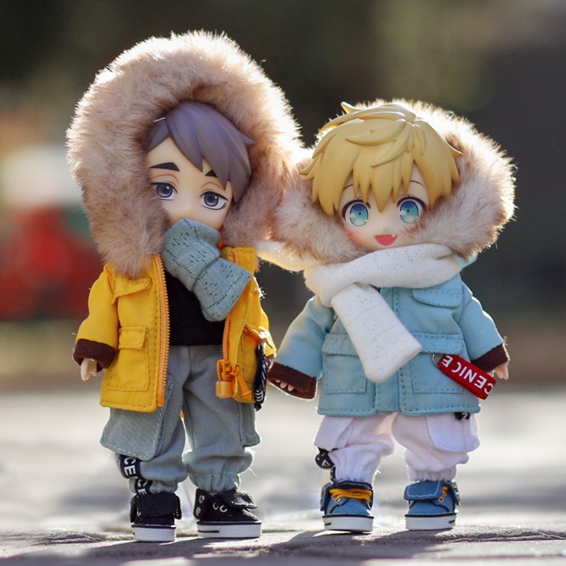 OB11 Doll Clothes Coat YMY Clothes GSC Nendoroid YMY obitsu11 1/12 BJD ...