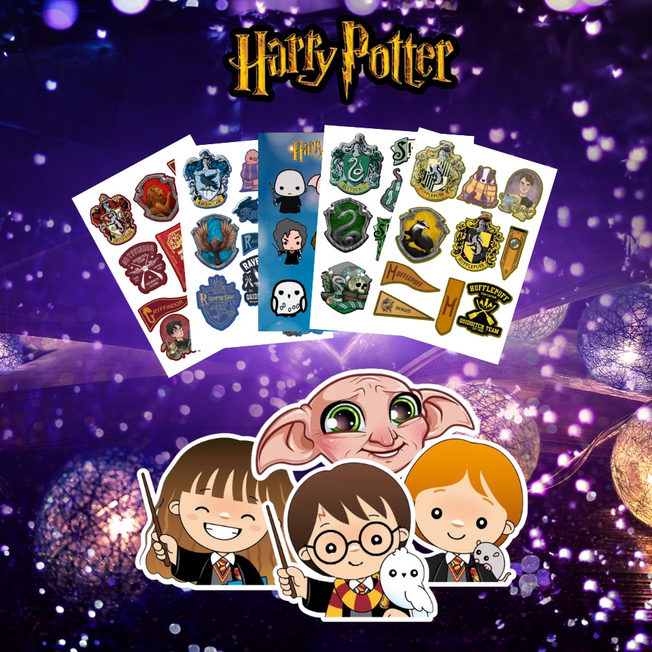 Harry Potter Vinyl Sticker 2.6 inches Waterproof | Shopee Philippines