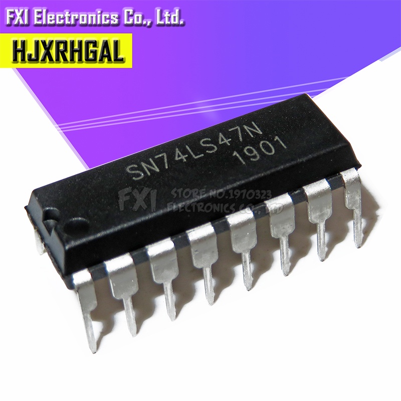 50PCS SN74LS47N SN74LS47 DIP16 DIP 74LS47 Straight Plug | Shopee Philippines