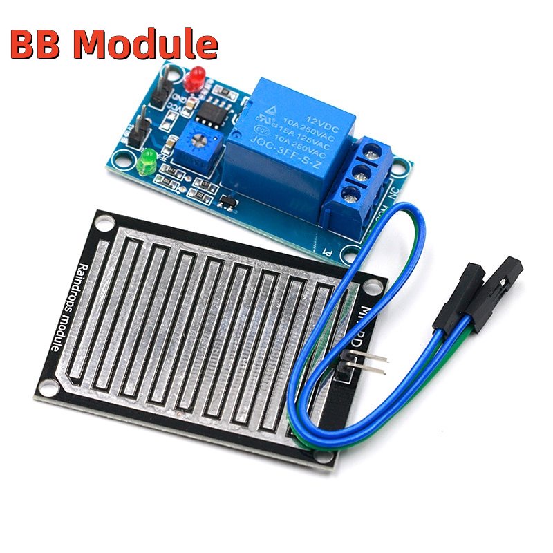 Rain water sensor module + DC 5V 12V Relay Control Module Rain Sensor ... Rain water sensor module + DC 5V 12V Relay Control Module Rain Sensor ...