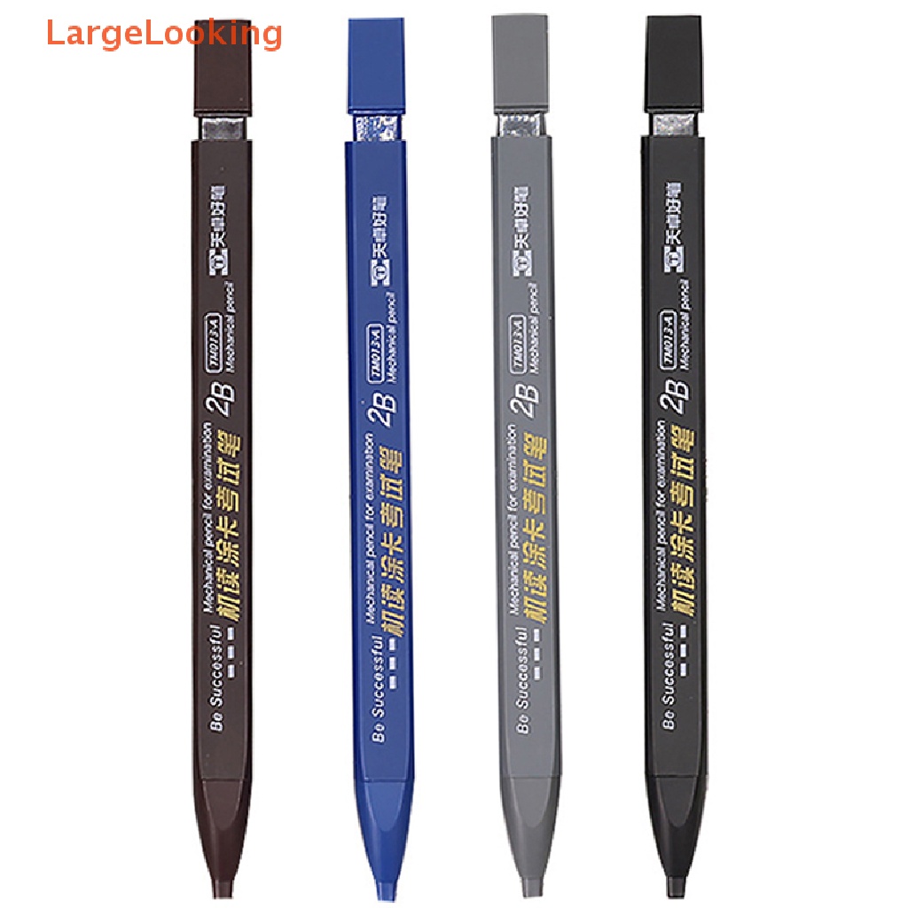 [LargeLooking] Thick Flat Head Mechanical Pencil Drawing 2B with ...