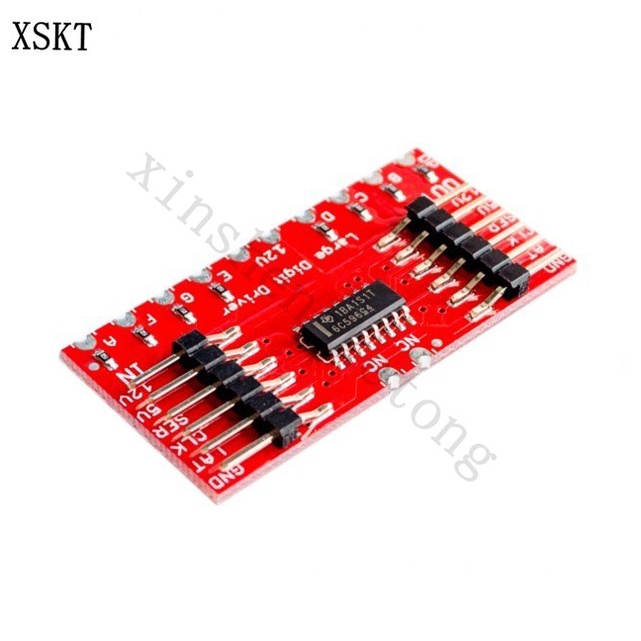 CJMCU TPIC6C596 8-bit shift register 7-segment displays 7-segment LED ...