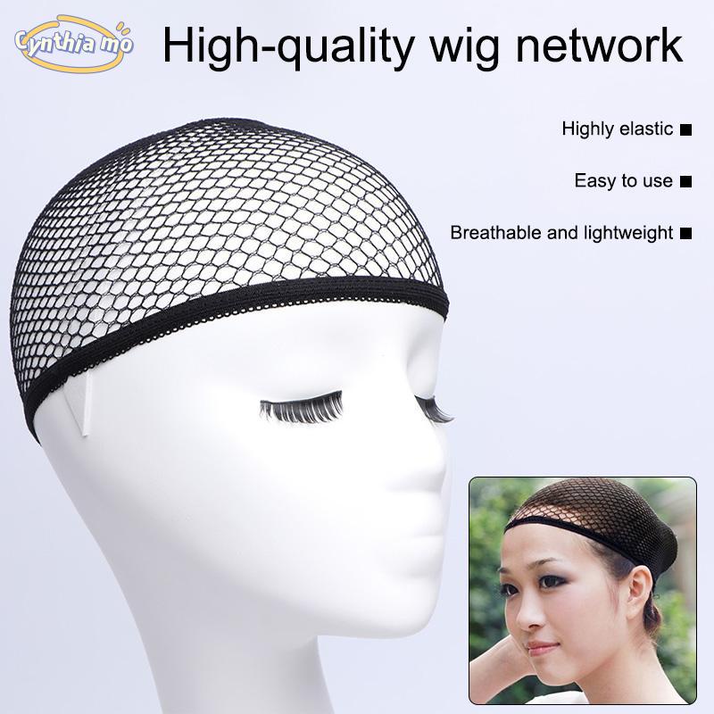 Weaving Cap Women Fishnet Breathable Crochet Mesh Wig Cap CM | Shopee ...