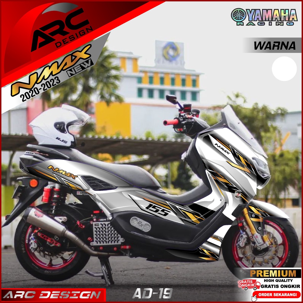 Newest Decal Sticker Yamaha Nmax 155 New 2020 2021 2022 2023 2024 Full ...