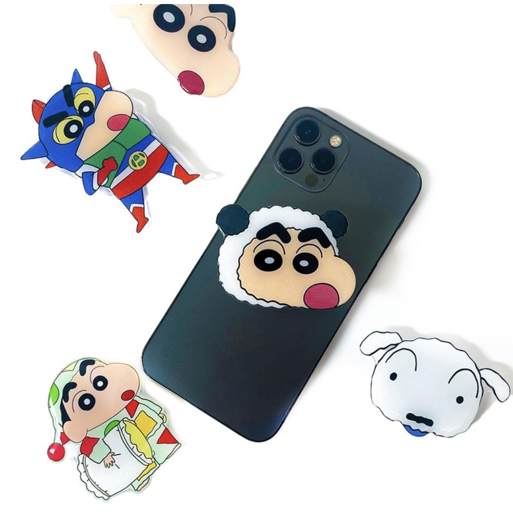 Crayon Shinchan - phone big grip tok (9 designs) / griptok pop socket ...