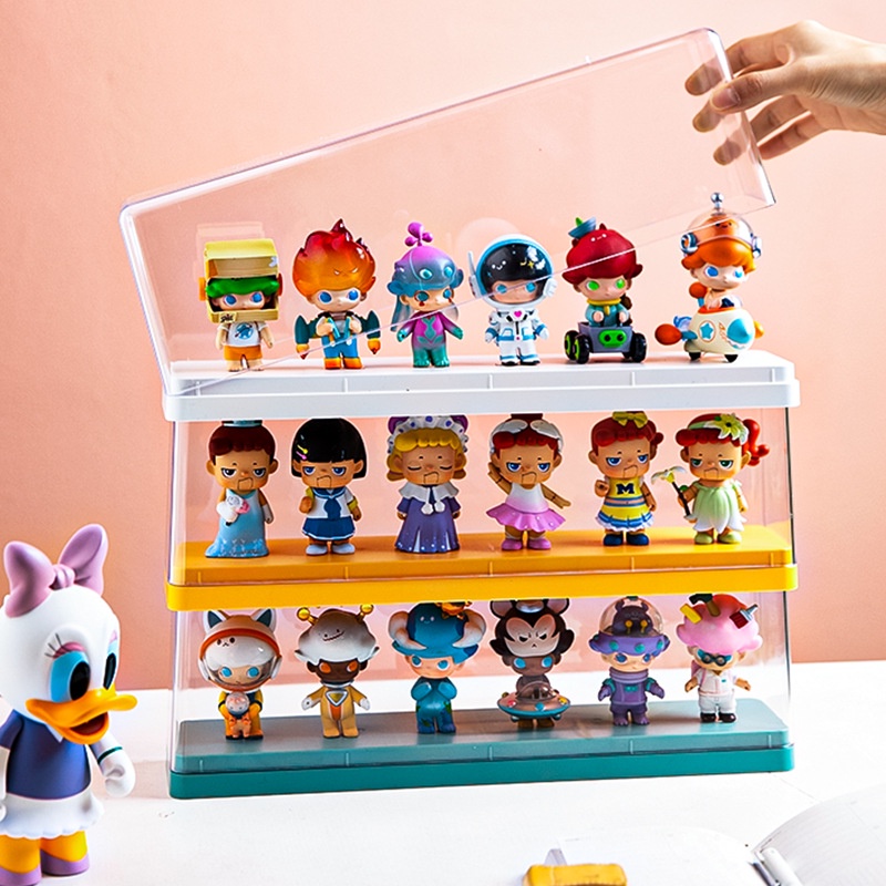 Anime Figure Acrylic storage box display cabinet for Toy Doll Action ...