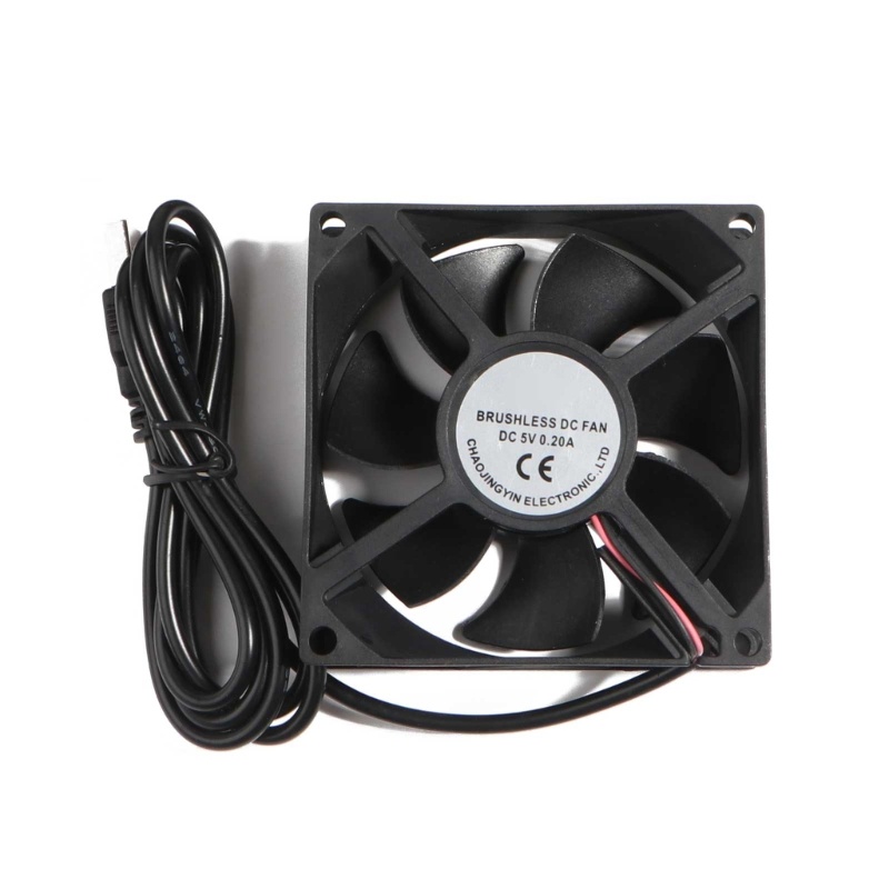 NERV 1Pack 80mm USB Fan 5V Brushless DC Cooling Fans for PC Computer ...