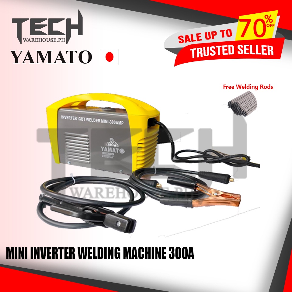YAMATO JAPAN MINI Inverter IGBT Welder Welding Machine 300 AMP Japan ...