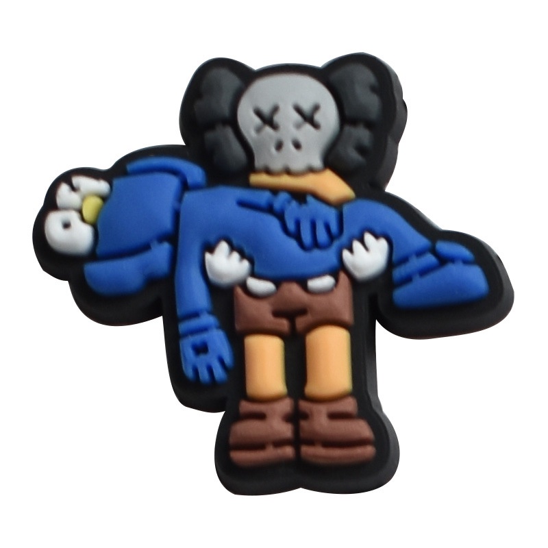 kaws Croc Charms Decorations for Jibbits Croc Pins Accessories for Women Shoe Decoration Charms ...