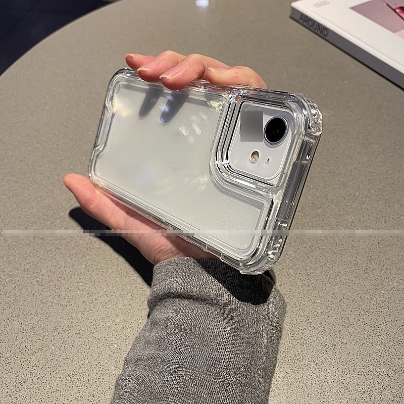 New 3 In 1 Thick Thickened Case for iphone 16 15 14 11 13 12 Pro Max ...