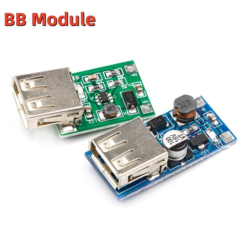 DC-DC Boost Module (0.9V ~ 5V) 600mA Boost Converter Step Up Module USB ...