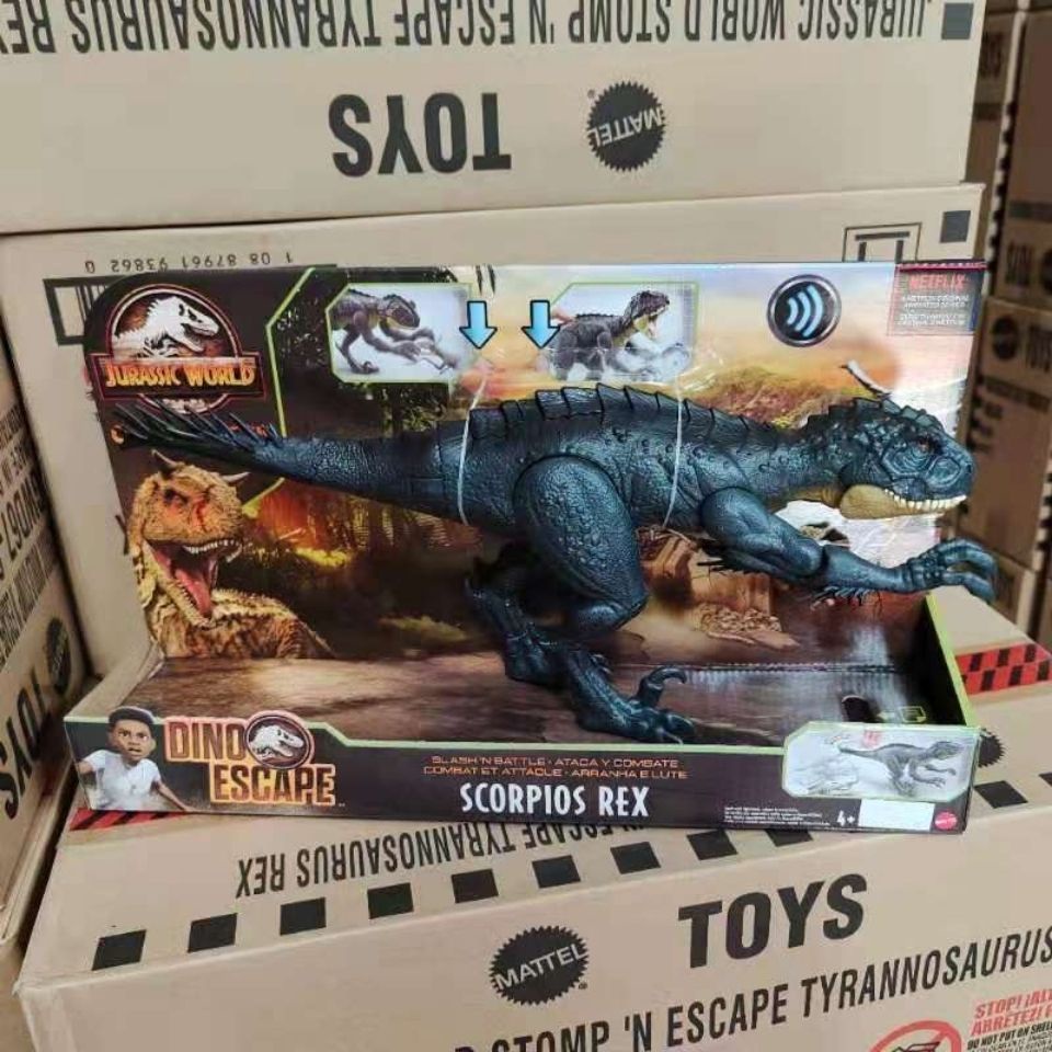 Mattel Jurassic World Cretaceous poisonous scorpion Tyrannosaurus Rex ...