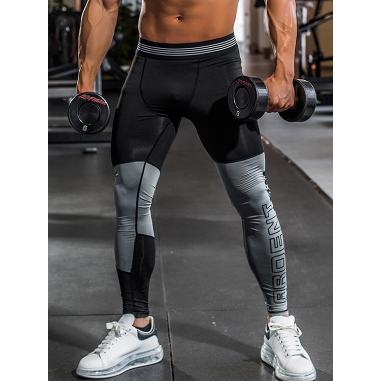 Compression Fitness basketball jogging sports Tights pants Running ...