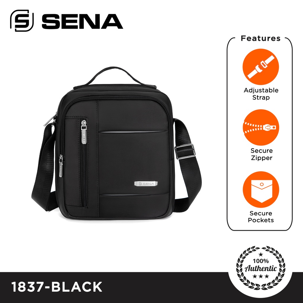 SENA-1837 Crossbody Bag Plain | Shopee Philippines