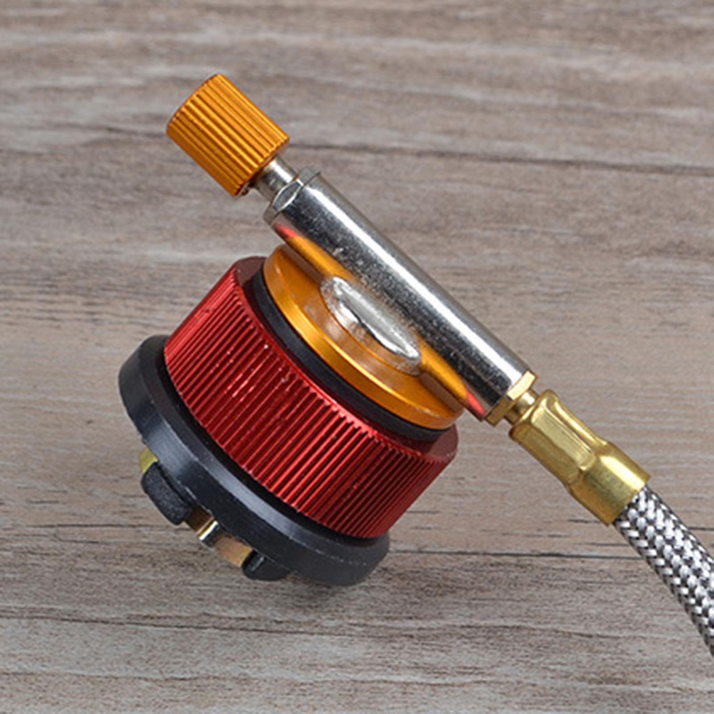 1PCS Camping Stove Adapter Propane Adapter Lindal Valve Butane Canister ...