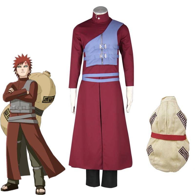 Gaara Cosplay Anime Naruto Costume Halloween Costume For Carnival Party ...