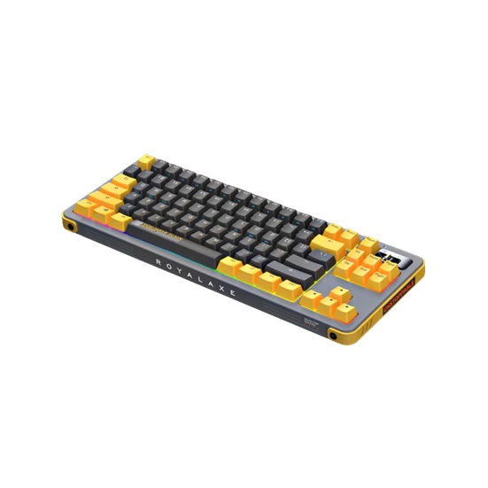 Royal Axe Y87 TKL Hot-Swappable Wireless Mechanical Keyboard With Metal ...