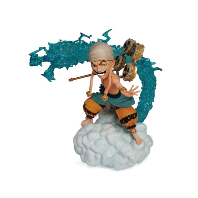 Anime Action Figure One Piece Enel Toy PVC Model Doll GK Collectible ...