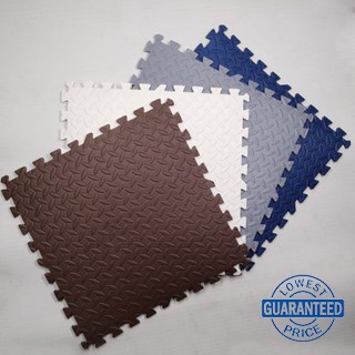 4in1 Baby Play Mat 60x60x1cm Solid Color Rubber Floor Mat Foam Puzzle ...