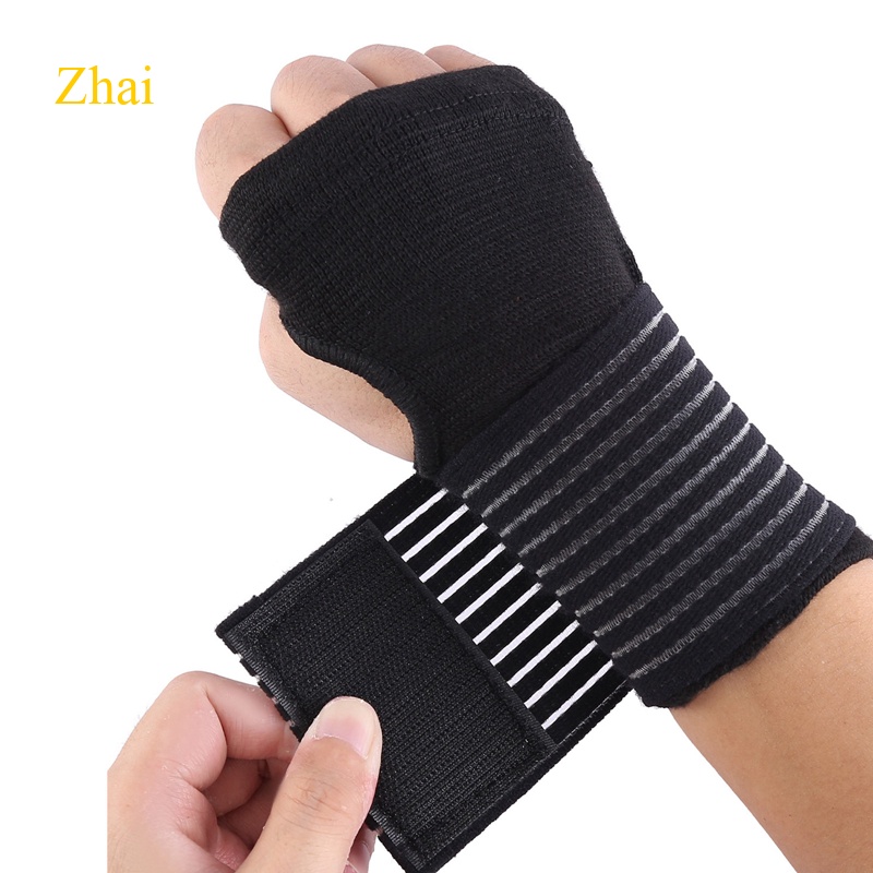 1Pairs Elastic Wrist Bandage Hand Bandage with for Sports and Daily ...