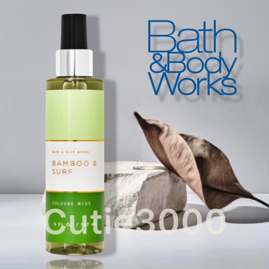 Neutrals Bamboo & Surf Cologne Mist Bath and Body Works BBW 147ml Full ...