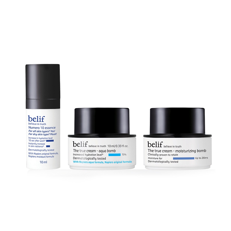 Belif The True Cream Aqua Bomb / moisturizing Bomb / Numero 10 Essence ...