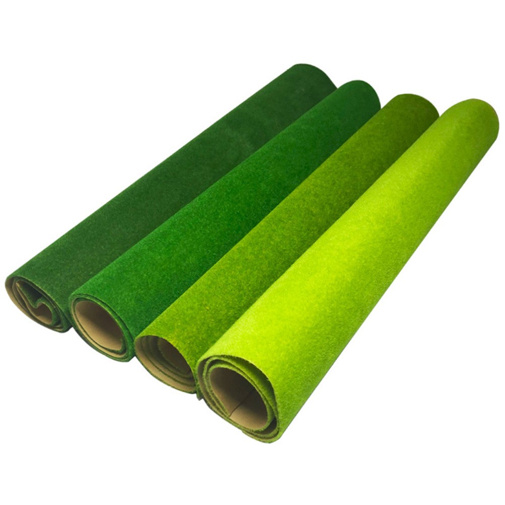 【KK0323】DIY Grass Mat Green Artificial Lawn Carpet Model Architectural ...