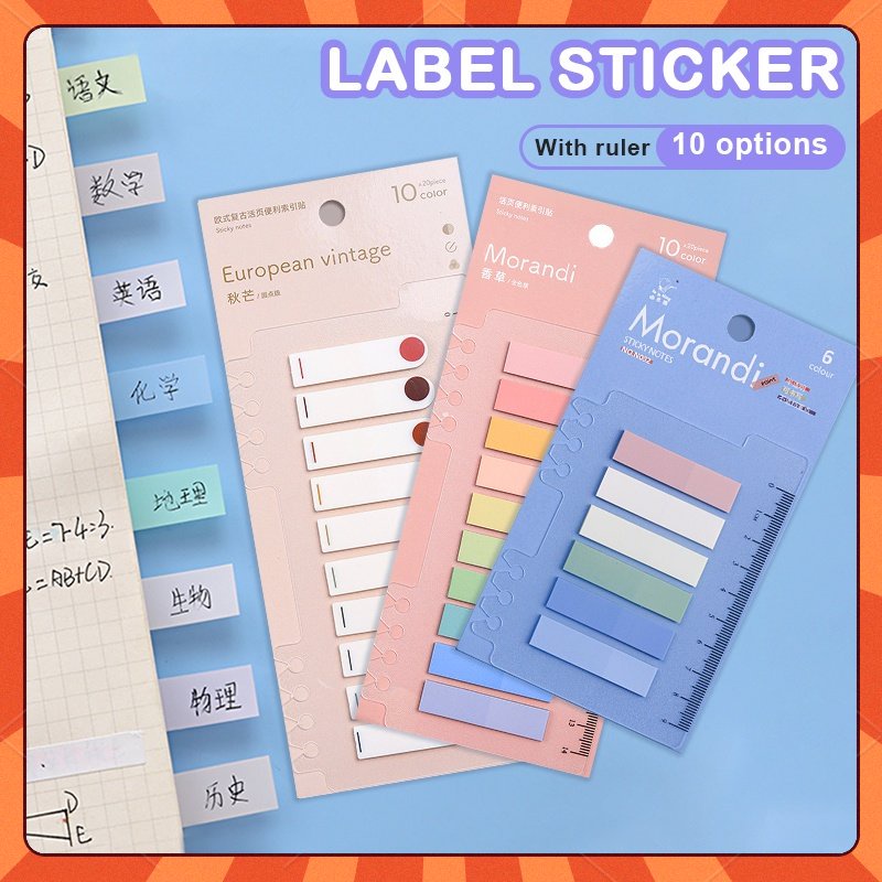 Sticky Note Memo Pad Lable Sticker Bookmarks Notepad School Office ...