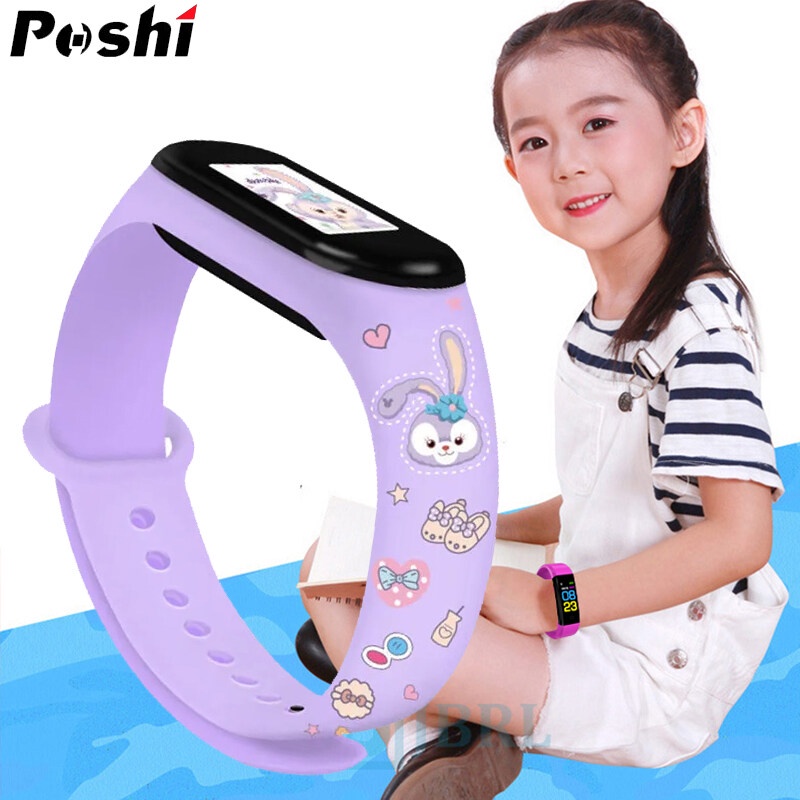 POSHI M6 Smart Watches Bluetooth Touch Screen Smart Watch for Kids ...