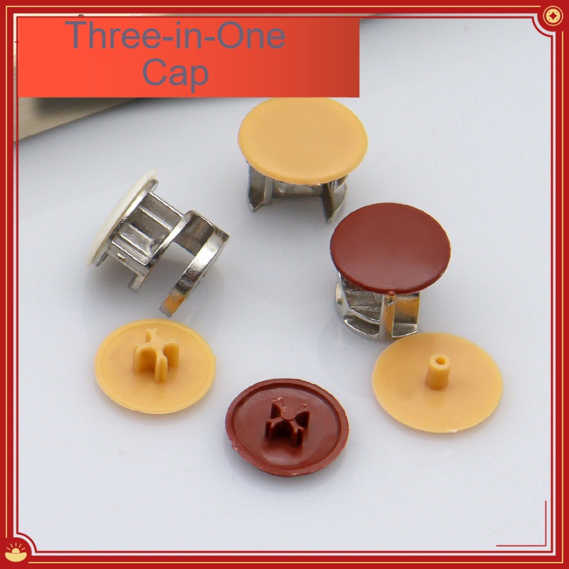 Disway Three-in-One Connector Cap Plastic Screw Cap Eccentric Wheel ...