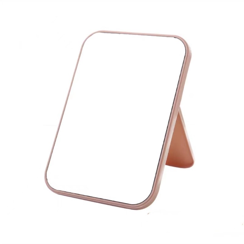 Folding Makeup Mirror with Stand,Desktop Vanity Mirror Portable Cute ...
