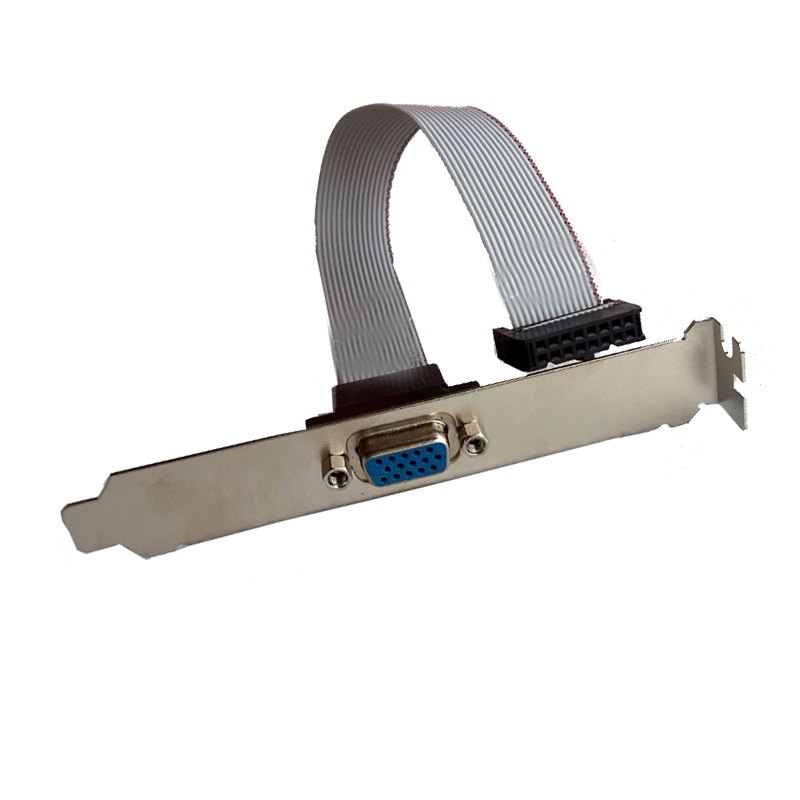 Mainboard Integrated Graphics Card VGA Interface 2.54mm 16Pin Female To ...