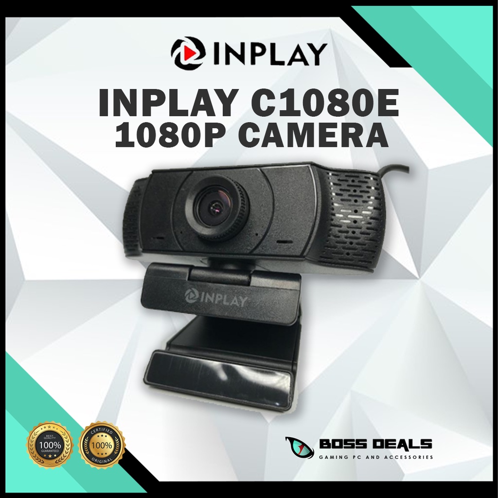 IINPLAY C1080E HD1080P WEB CAMERA | Shopee Philippines