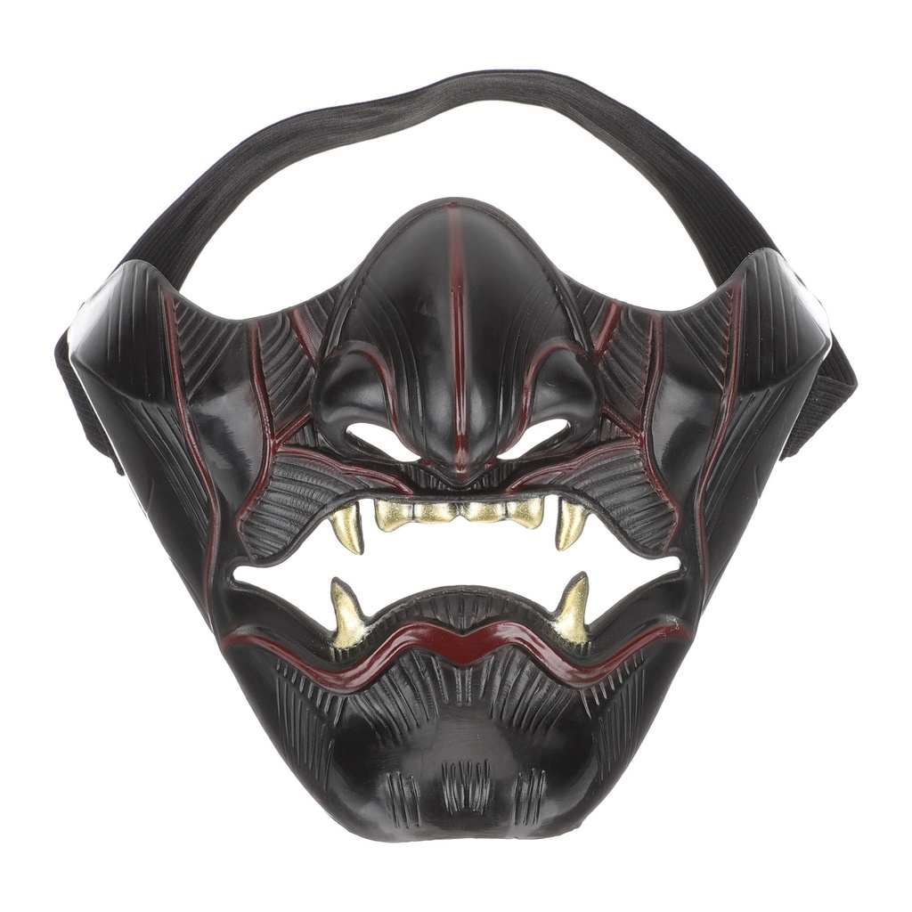 [READY STOCK] Cosplay Mask Japanese Samurai Masks Prajna Half ...