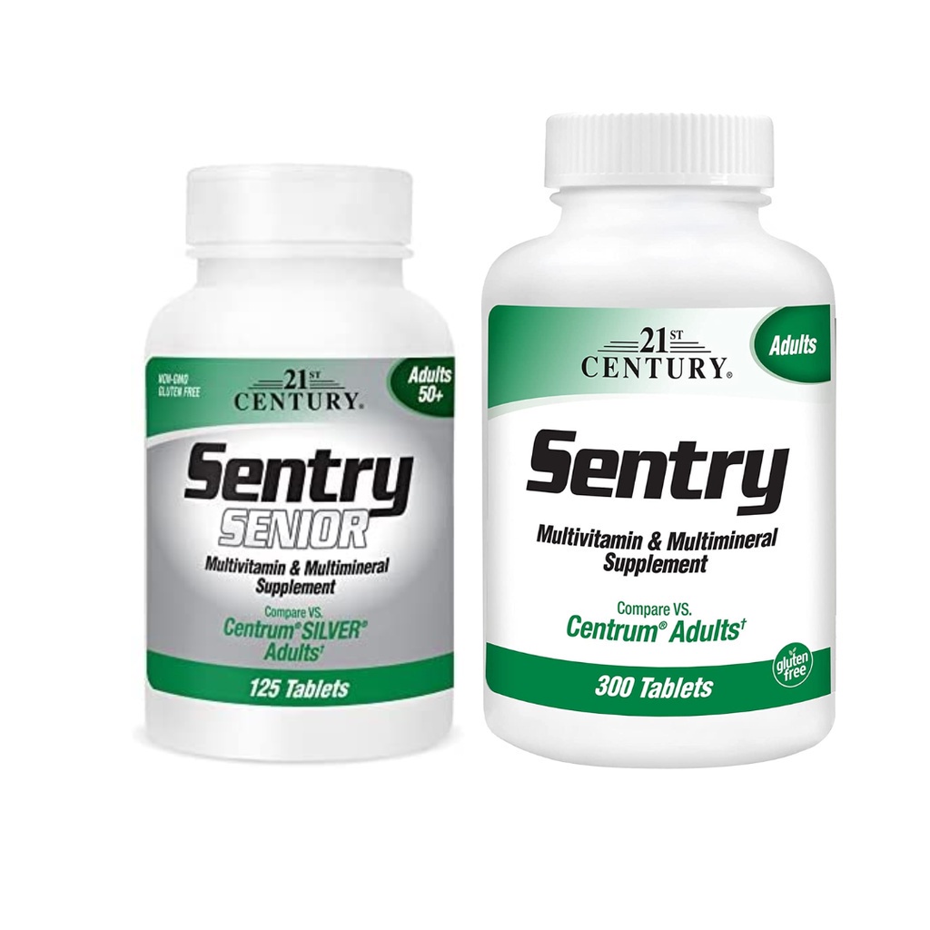 Family Mart | Sentry Senior, Multivitamin & Multimineral Supplement ...