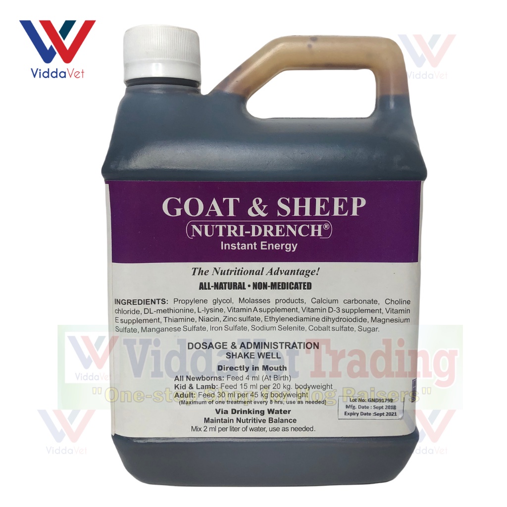 1 litro Nutri Drench for Goat Nutri Drench for Sheep Rapid Rich ...