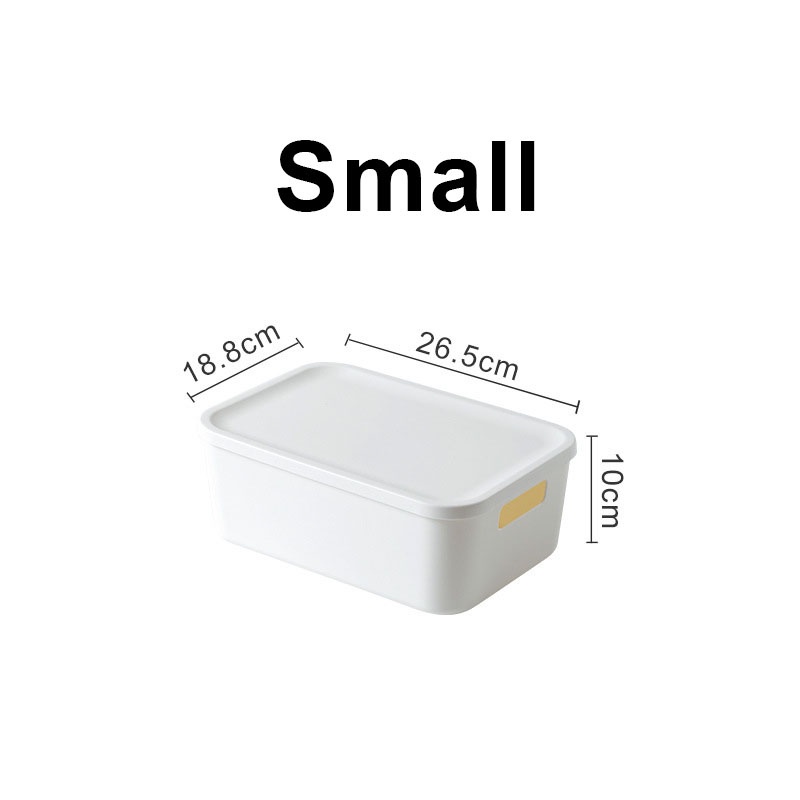 NOTTY Japanese storage box MUJI storage box plastic container with lid ...
