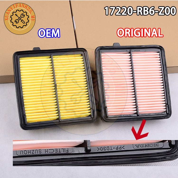 HONDA CITY TMO JAZZ TGO HONDA FREED (2009-2013) AIR FILTER 17220-RB6 ...