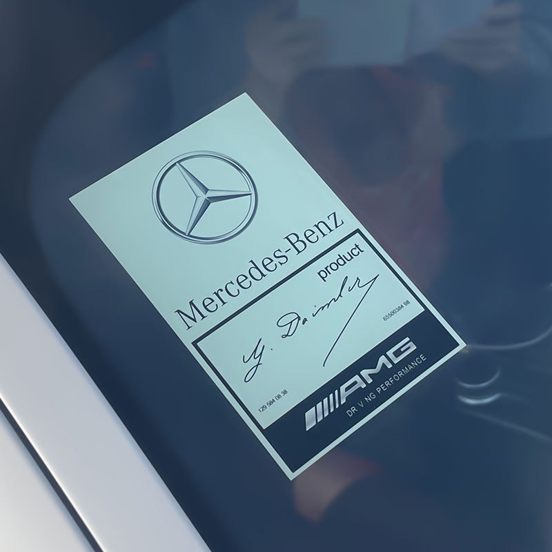 JDM Car Electrostatic Sticker Auto Logo Personality Modified Car ...