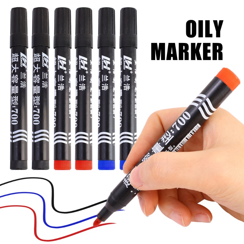 Multi-type Oil-based Waterproof Marker / Double-headed Permanent Marker ...